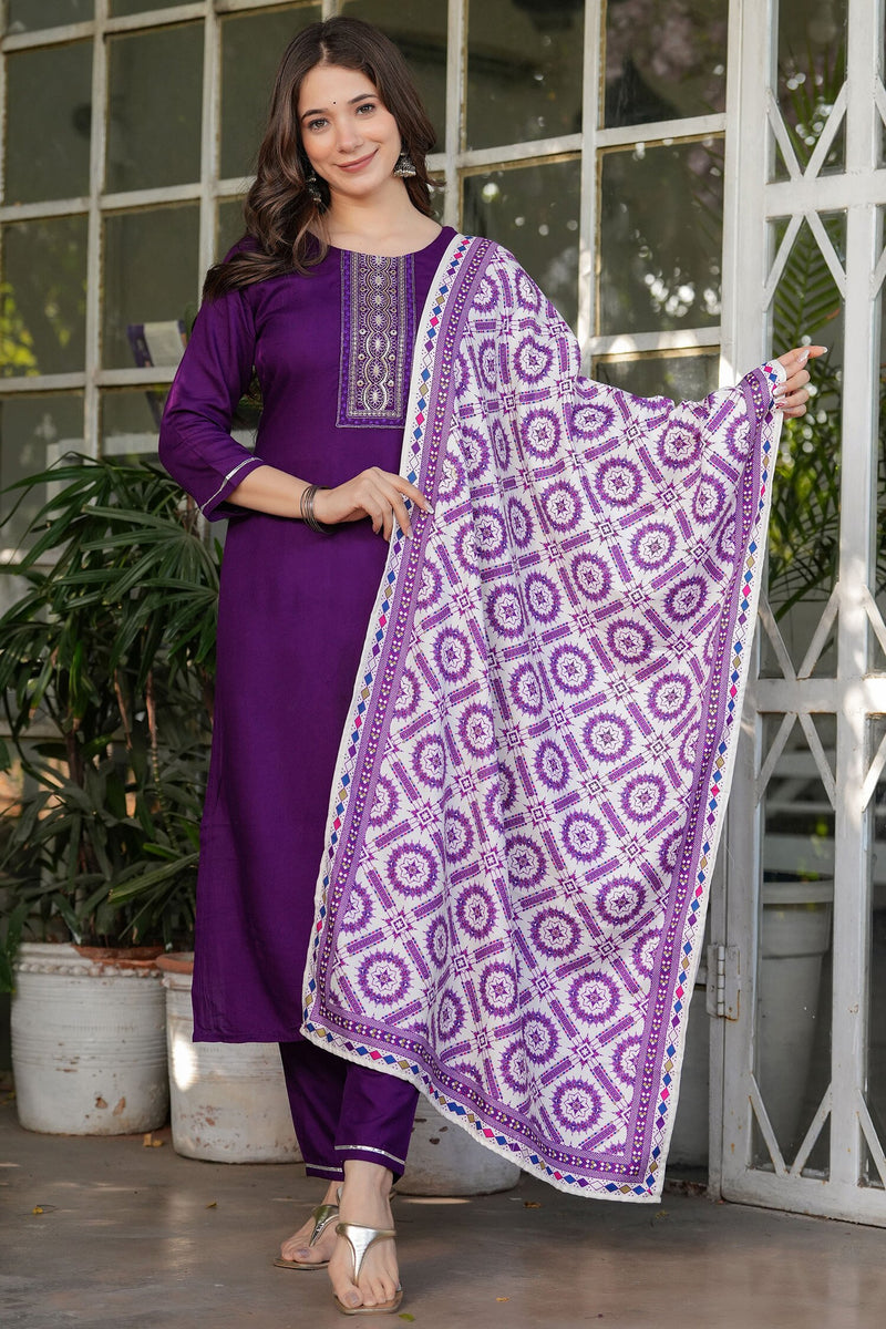 Buy Wine Sequins Rayon Pant Suit From Designer Lehenga Choli